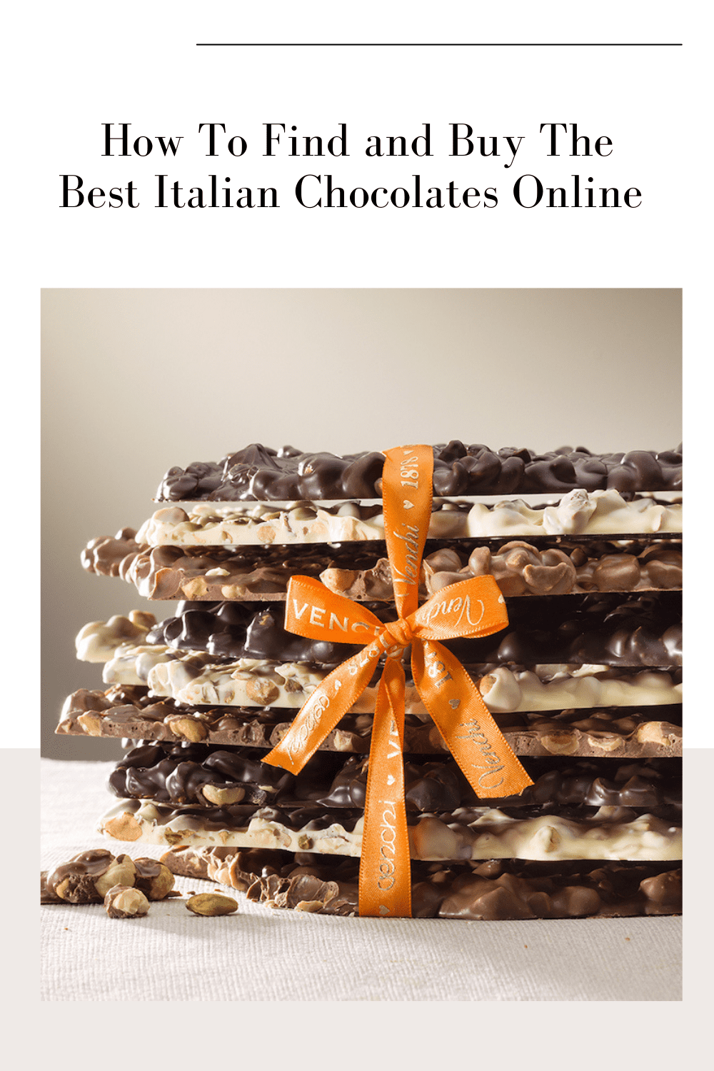The Best Italian Chocolates Online: How To Find And Buy Them - MORE ...